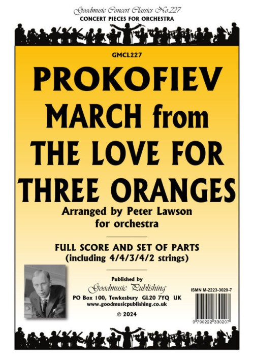 March from The Love for Three Oranges (Full Orchestra - Score and Parts)